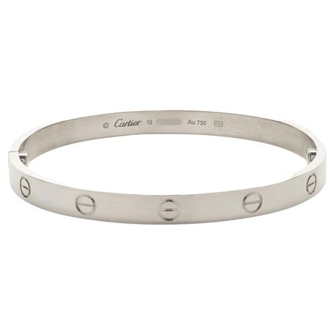 Cartier Love Bracelet Signed Aldo Cipullo 1970 18 Karat Yellow Gold For