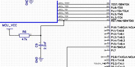problem when level shifters are used between msp430 fet jtag debugger