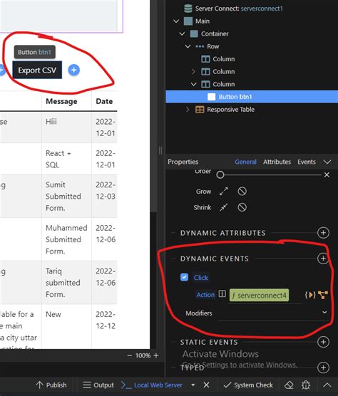 How To Export Data Table Need Help Wappler Community