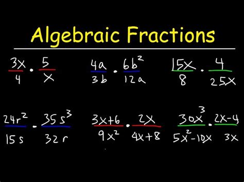 How To Multiply Fractions Howstuffworks Worksheets Library