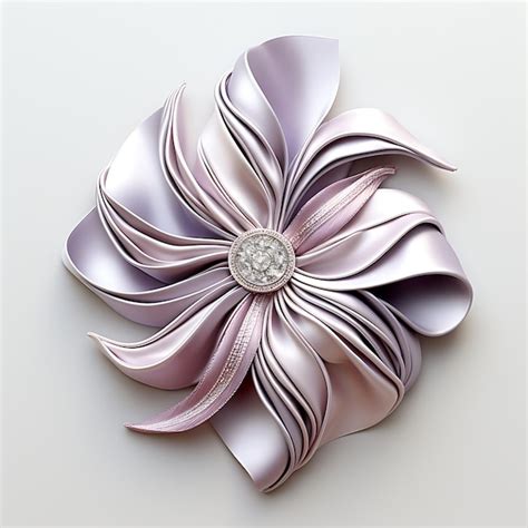Premium Photo Background Of Interwoven Ribbons Shapes Metallic