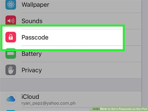 4 Ways To Set A Passcode On The Ipad Wikihow