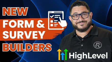 How To Use Gohighlevels New Form And Survey Builders Youtube
