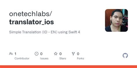 github onetechlabs translator ios simple translation id en using