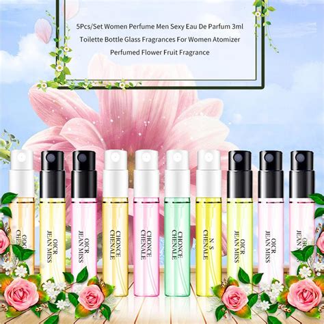 순수 꽃 과일 아로마 오일 세트 5pcs X 3ml 휴대용 여성 향수 에센스 냄새 리무버 공기 청정기 오일 스포이드 Aliexpress