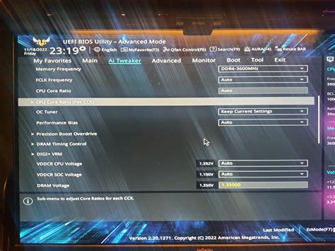 Thắc Mắc Chỉnh Cpu Core Ratio And Cpu Core Voltage Voz