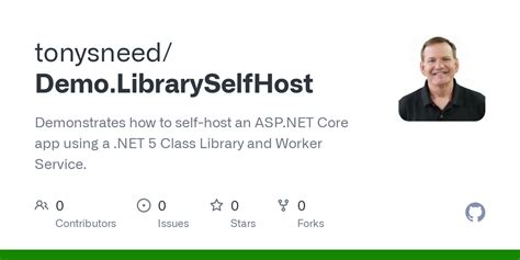 GitHub Tonysneed Demo LibrarySelfHost Demonstrates How To Self Host An ASP NET Core App Using