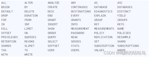 时序数据库 Influxdbinfluxdb数据库 Csdn博客