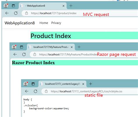Core How Do I Reuse Pages And Controllers With Application