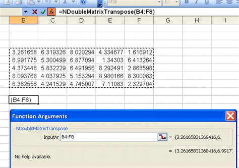 Using C And ExcelDNA To Call NET Libraries CenterSpace