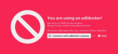 how to block the you are using an adblocker pop up on websites r