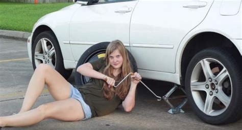 A Women S Guide To Changing A Tire WordlessTech