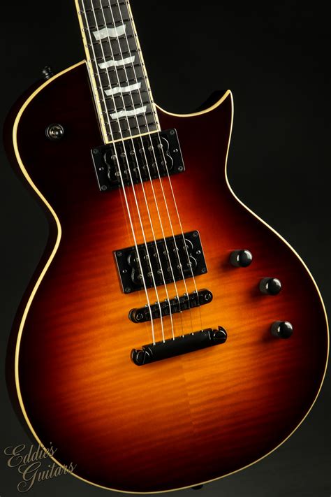 Esp E Ii Eclipse Full Thickness Tobacco Sunburst Eddies Guitars