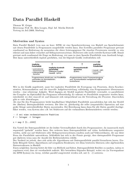 Data Parallel Haskell