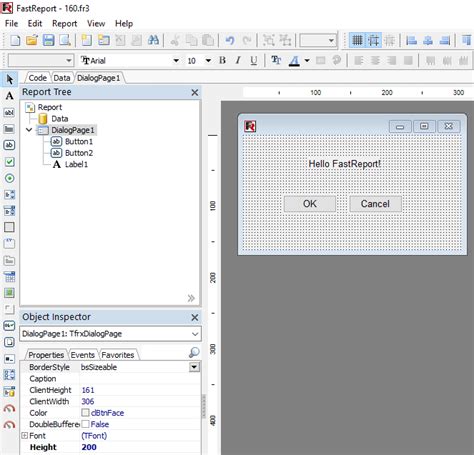 Dialogue Forms Fastreport Vcl