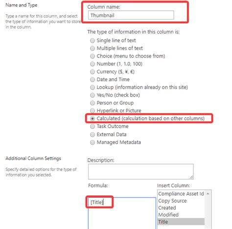 Add A Thumbnail Column For Documents And Media In A Sharepoint Online