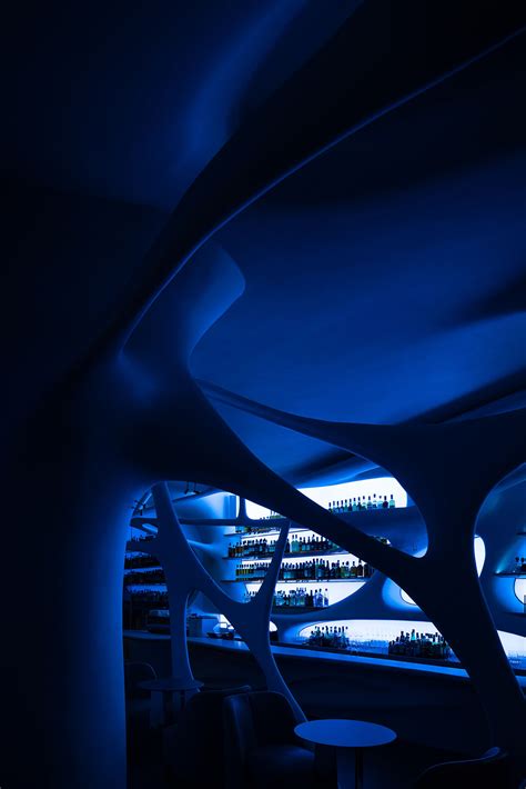 Neuron Like Interior By Ad Architecture Combines Purity And Complexity