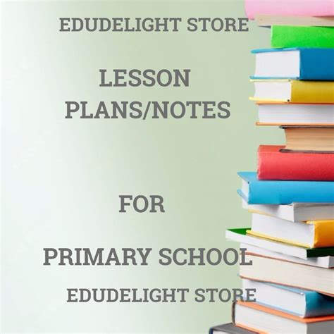 Primary School Lesson Plan Notes From Basic 1 To 6 All Terms Download