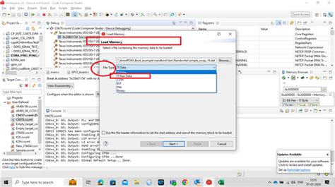 C66XCODECS Load Memory Using CCS Code Composer Studio Forum Code Composer Studio TI E2E