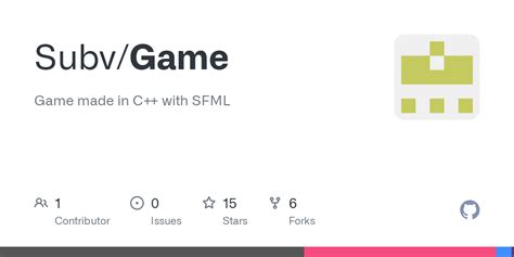 github subv game game made in c with sfml