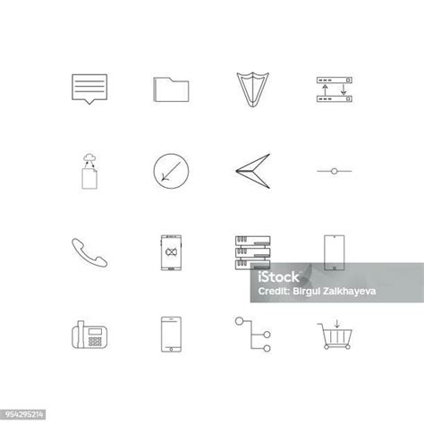 네트워크 및 데이터베이스 선형 얇은 아이콘 세트입니다 간단한 벡터 아이콘 설명 0명에 대한 스톡 벡터 아트 및 기타 이미지 0명 디자인 방패 Istock