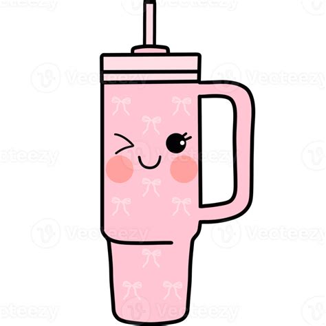 Retro Groovy Pastel Pink Tumbler Clipart 49793913 Png