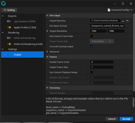 Export A 2d Animation — Odyssey 01 Documentation