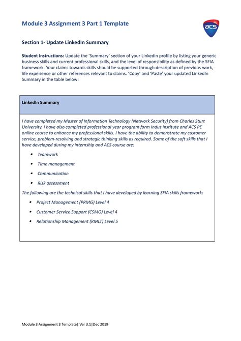 module 3 assignment 3 part 1 template 3 section 1 update
