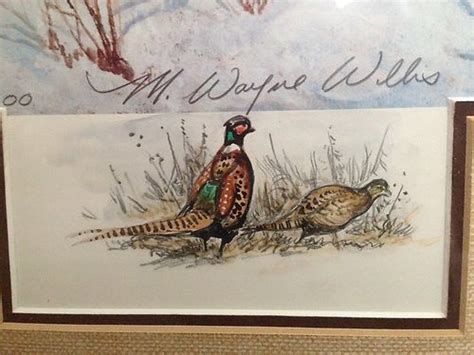 M Wayne Willis Signed And Framed Print 418381561