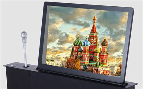 Моторизованные экраны — альтернатива стационарным мониторам / Хабр