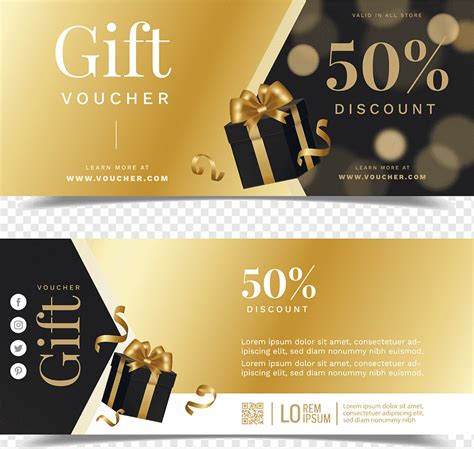 금 상품권 선물 Png Pngwing