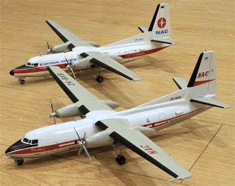 Airfix Fokker F27 Nznac Delivery Scheme Ready For Inspection