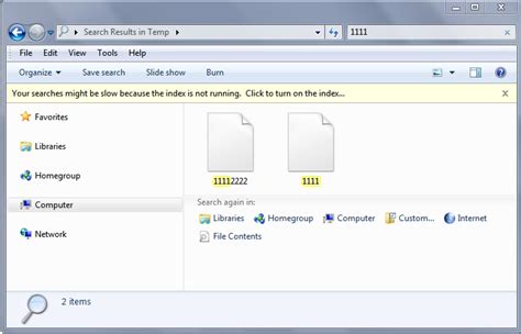 Windows Search Can T Find Files Named With Just Numbers Windows Forums