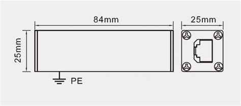 RJ Adapter Arrester Gas Discharge Tube Data Surge Protector
