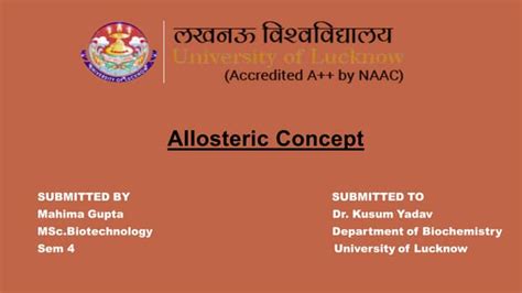 Allosteric Enzymes Regulation Pptx