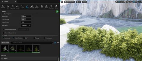 foliage count always at 0 unrealengine