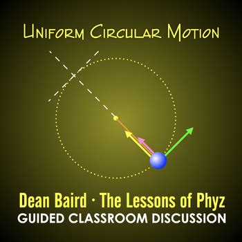 Uniform Circular Motion Springboard By The Lessons Of Phyz TPT