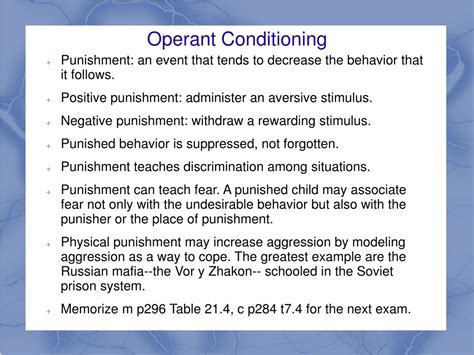 Ppt Operant Conditioning Reinforcement And Punishment Powerpoint