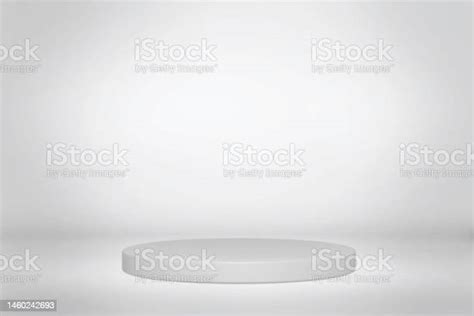제품 프레젠테이션 회색 무대 또는 연단은 스튜디오 배경 3d 렌더링에 제품을 제시합니다 가정의 방에 대한 스톡 사진 및 기타 이미지 Istock