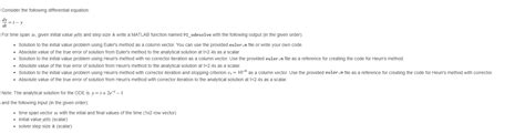 Solved I Need Some Help With This Matlab Problem Consider