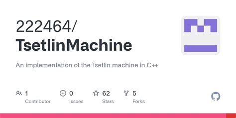 [p] a tsetlin machine implementation not from paper author r machinelearning