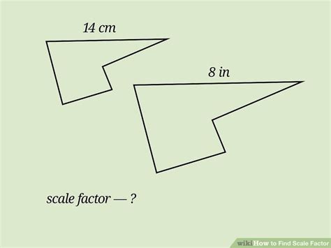 4 Ways To Find Scale Factor Wikihow