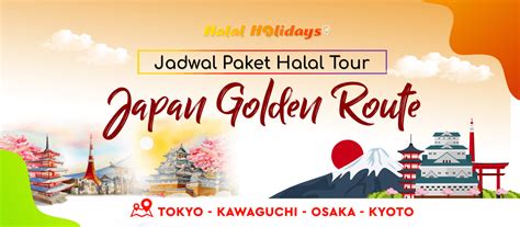 Paket Tour Jepang Tokyo Kyoto Osaka 2024 Wisata Halal