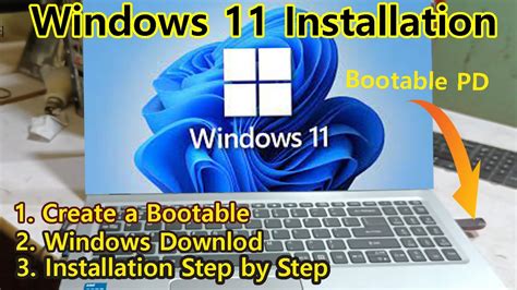 How To Install Windows 11 Step by Step | Windows 11 Installation || Create a Bootable Pd for ...