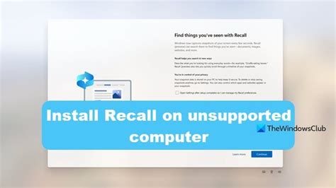 How To Uninstall Recall Feature In Windows 11