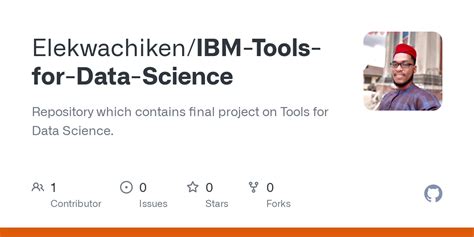 ibm tools for data science datascienceecosystem ipynb at main