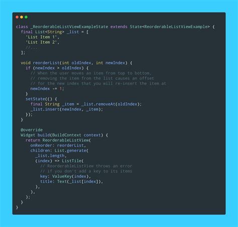 Praharsh Bhatt On Linkedin Flutter Reorderablelistview Flutterdev