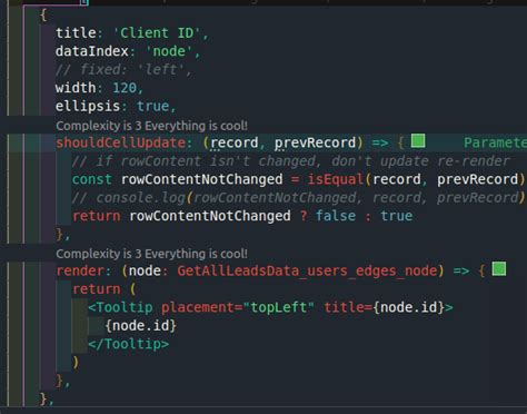 Do Not Render The Whole Table When Interacting With A Single Row Issue Ant Design Ant