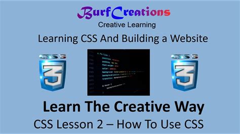 Css Lesson 2 How To Set Up Css Youtube