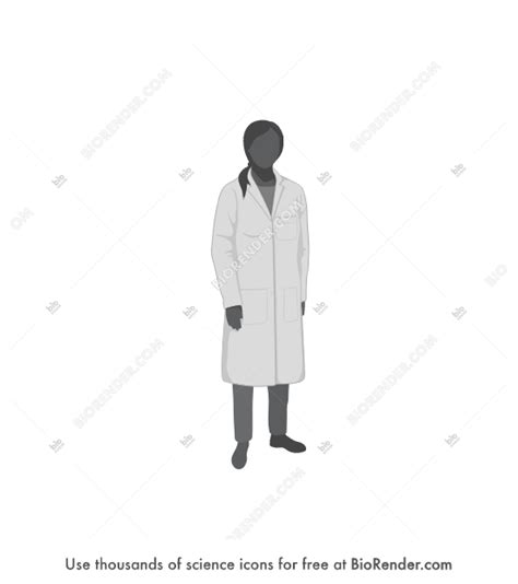 Free Female With Lab Coat Icons Symbols And Images Biorender